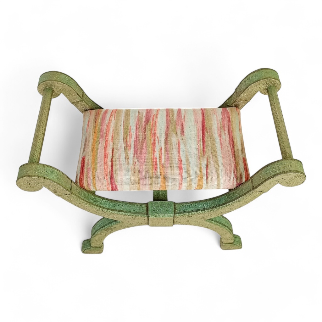 Roman School, 18th Century | VINTAGE ROMAN STYLE CURULE CHAIR WITH ...