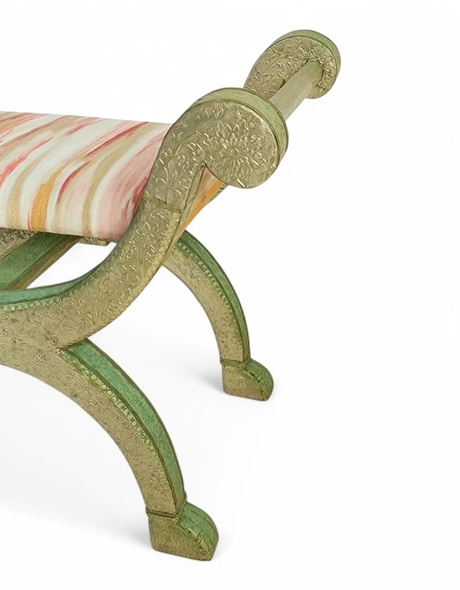 Roman School, 18th Century | VINTAGE ROMAN STYLE CURULE CHAIR WITH ...