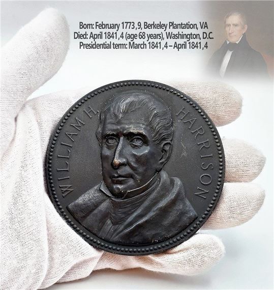 William Henry Harrison | William Henry Harrison Presentation Medal ...