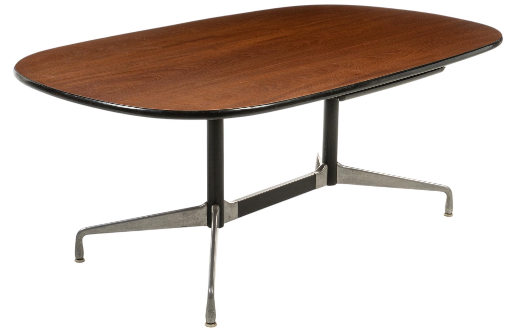 Charles & Ray Eames | Mid-Century Racetrack Table | MutualArt