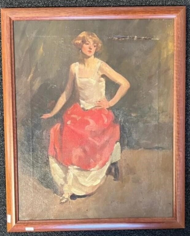 Sydney Graham Briault | Seated Woman | MutualArt