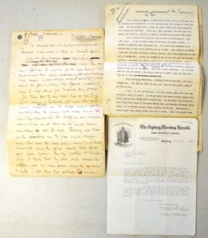 John Charles Allcot | Collection of Drawings and Ephemera | MutualArt