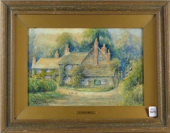 J. Geldard Walton | Untitled: English Cottage | MutualArt
