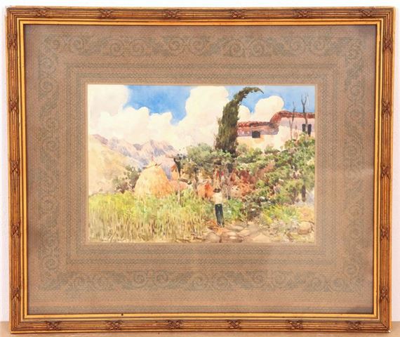 Gustave Adolphe Mossa | Gustave Adolphe MOSSA (1883-1971 (1909) | MutualArt