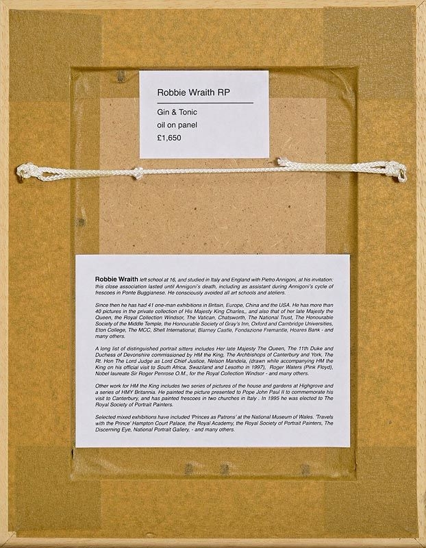 Robbie Wraith | Gin and Tonic | MutualArt