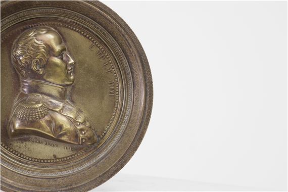 Marie Fecit | portrait medallion of Napoleon Bonaparte | MutualArt