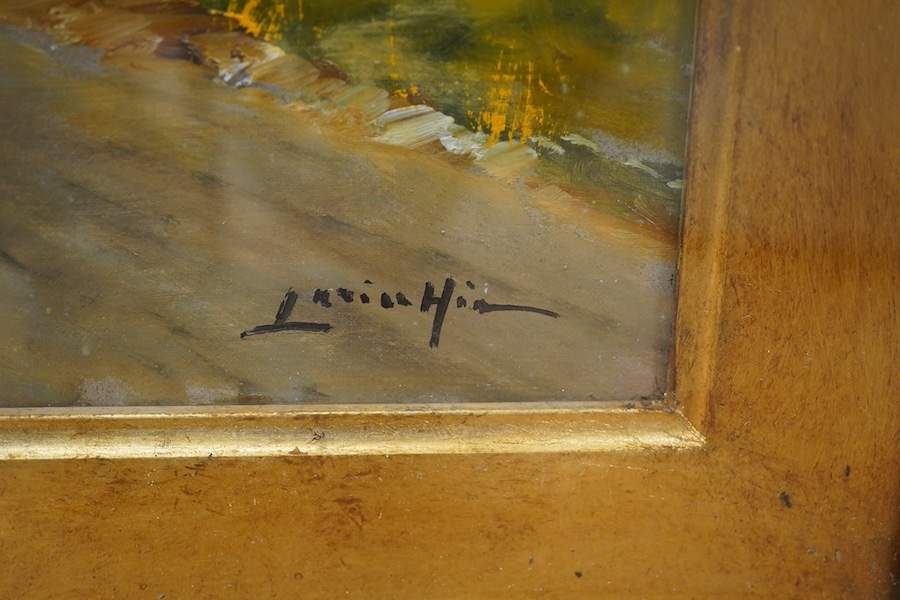 Vincenzo Laricchia | Neapolitan landscape with villas | MutualArt