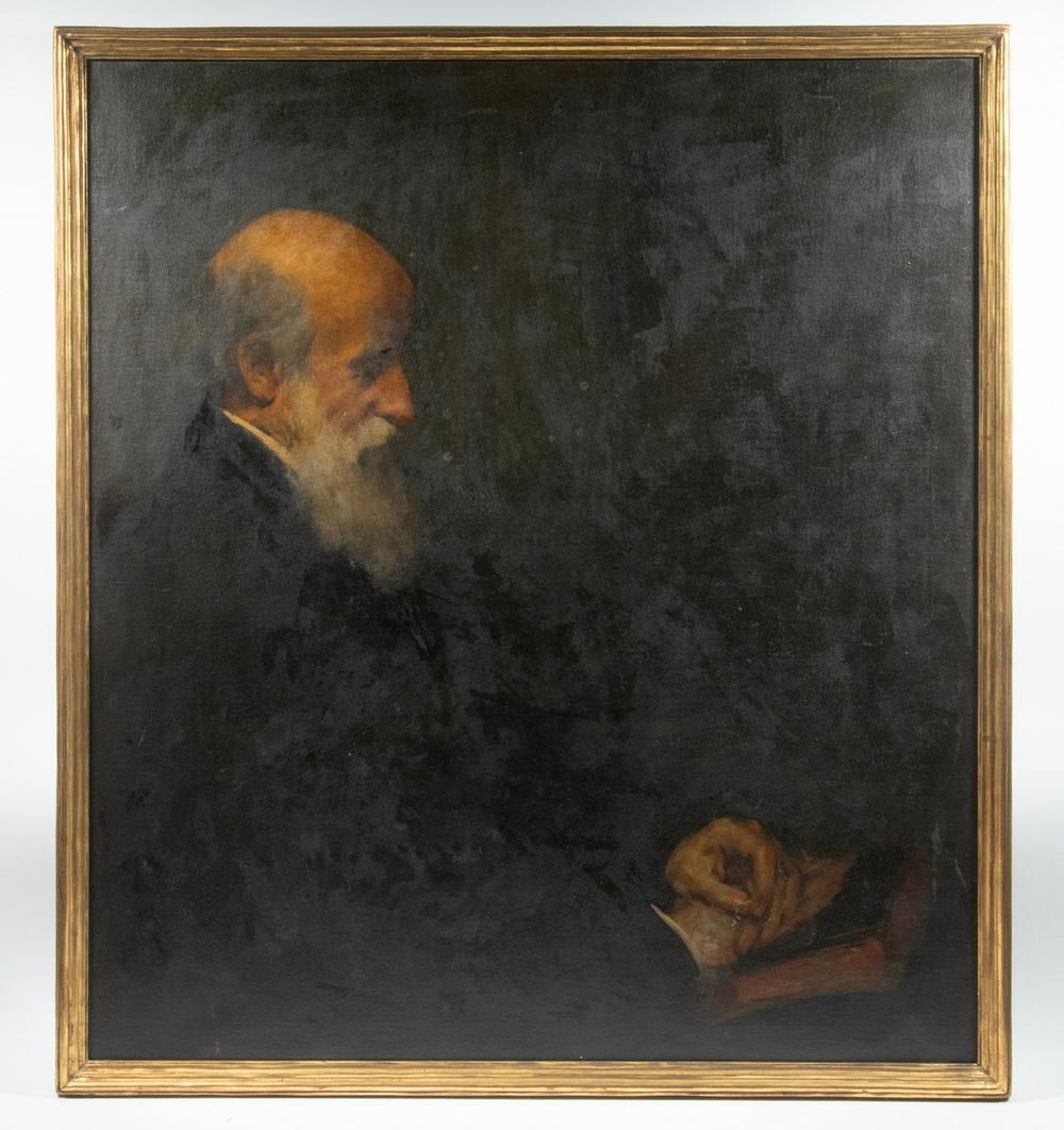 Charles Webster Hawthorne | Profile Portrait of Rev. Lyman Abbott of ...