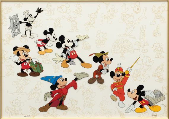 Ward Kimball | Mickey's Milestrones (1998) | MutualArt