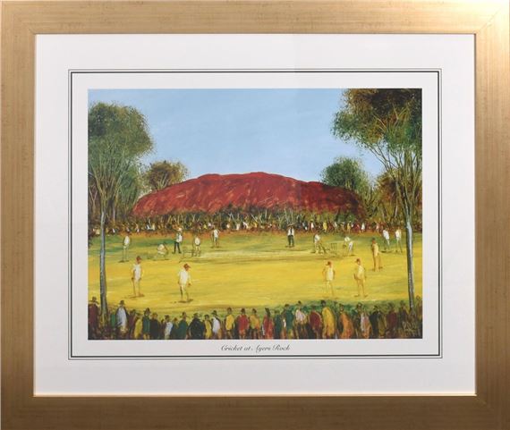 Kym Hart | Cricket At Ayers Rock | MutualArt