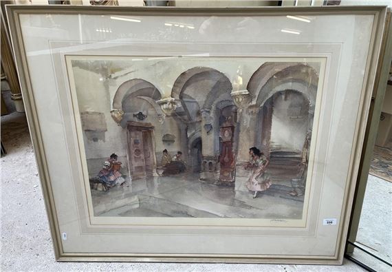William Russell Flint | Large signed William Russel Flint print | MutualArt