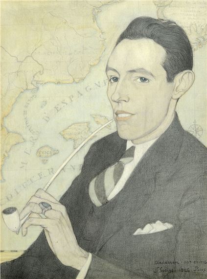 Saveli Abramovich Sorin | Portrait of the art critic Anderson, 1926 ...