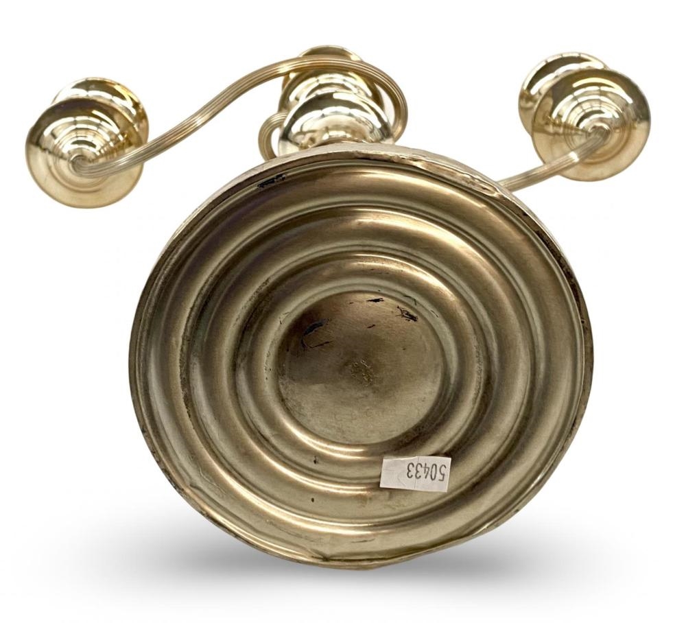 Peter & Ann Bateman | 2pc Hamilton Sterling Weighted Candelabras ...