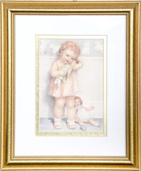 Bessie Pease Gutmann | LOVE IS BLIND (Early 20th Century) | MutualArt