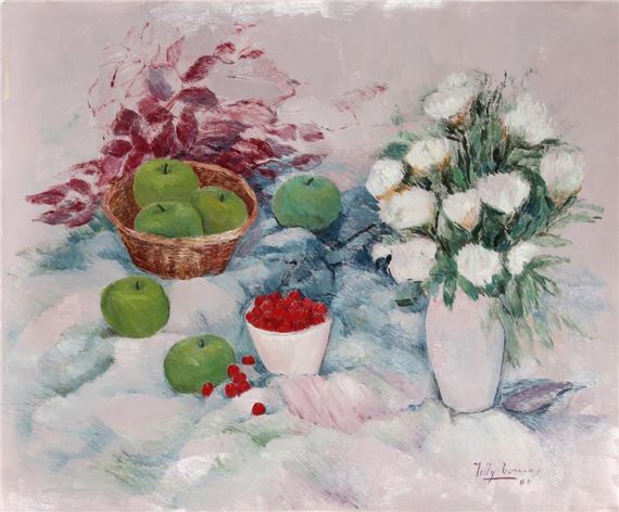 Tilly Tomas | STILL LIFE WITH FLOWERS (1986) | MutualArt