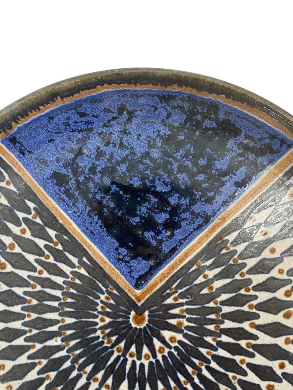 Luis Morales | Ceramic Mid Century Signed Luis Morales Plate | MutualArt
