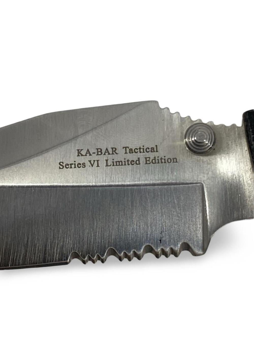 Blade | Ka-Bar Tactical Series VI Limited Ed. Pocket Knife | MutualArt