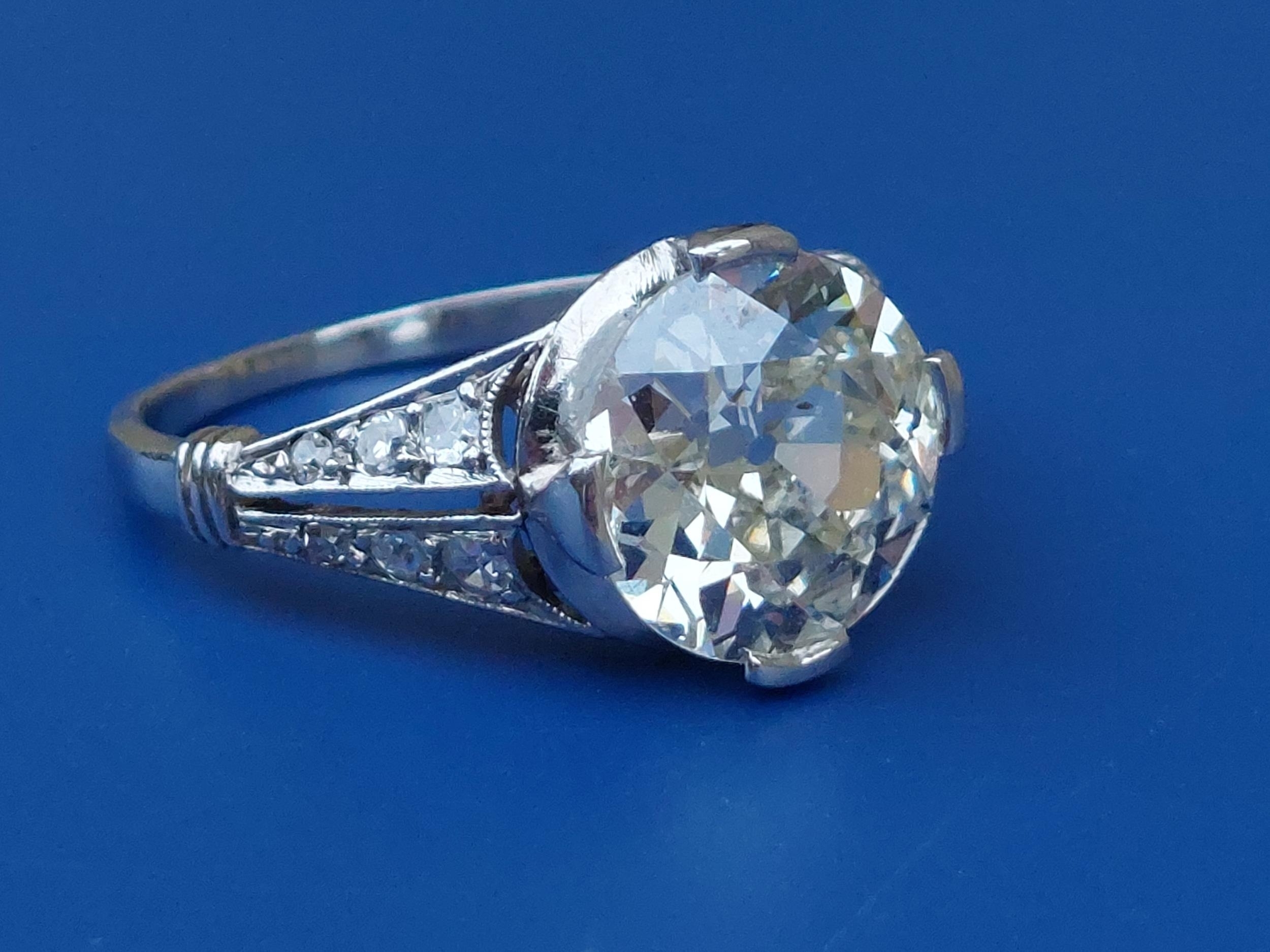 Diamond | An old cut diamond ring | MutualArt
