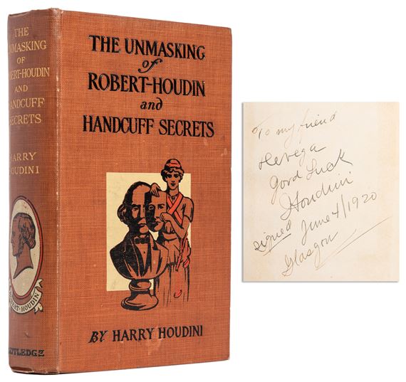 Morgan Russell | The Unmasking of Robert-Houdin and Handcuff Secrets ...