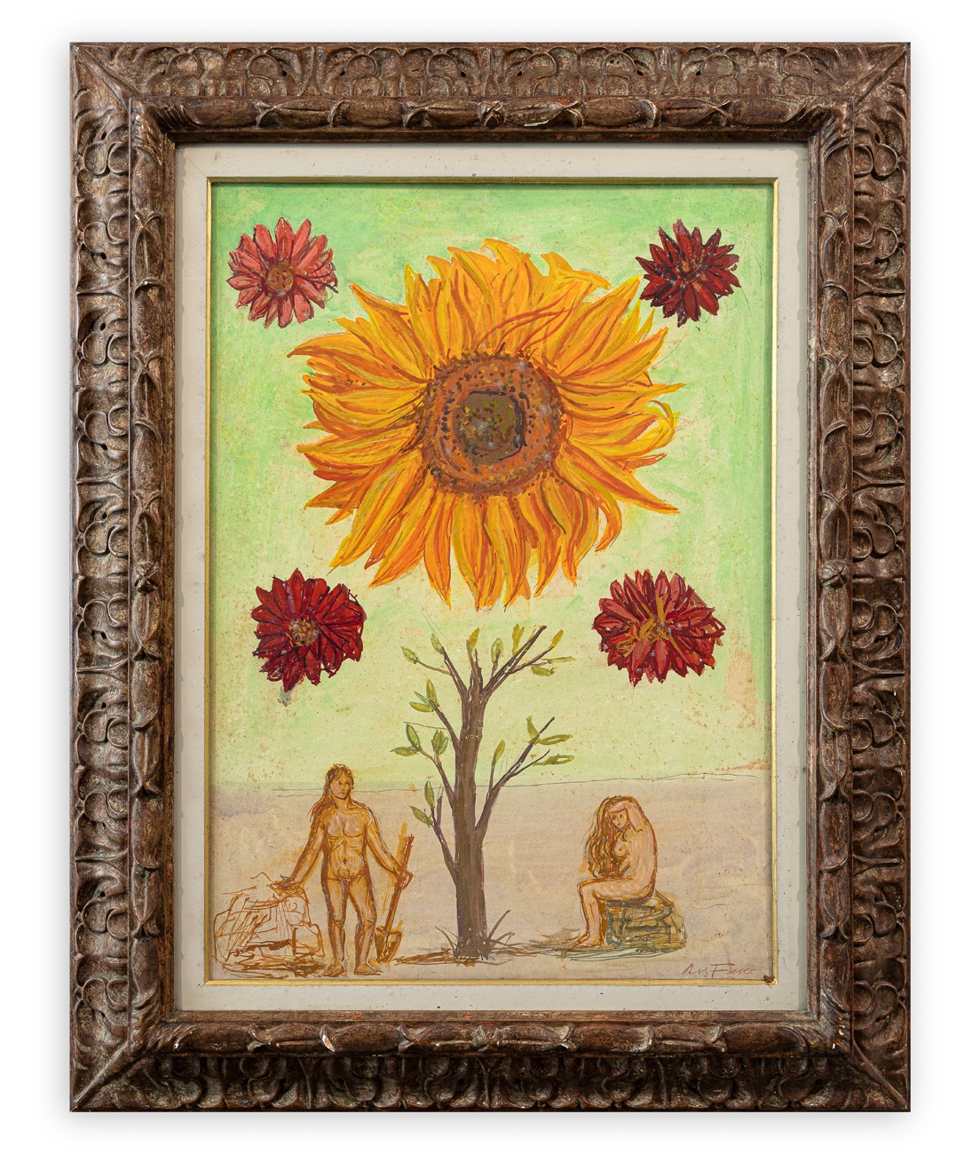 Achille Funi | Girasole (1968) | MutualArt