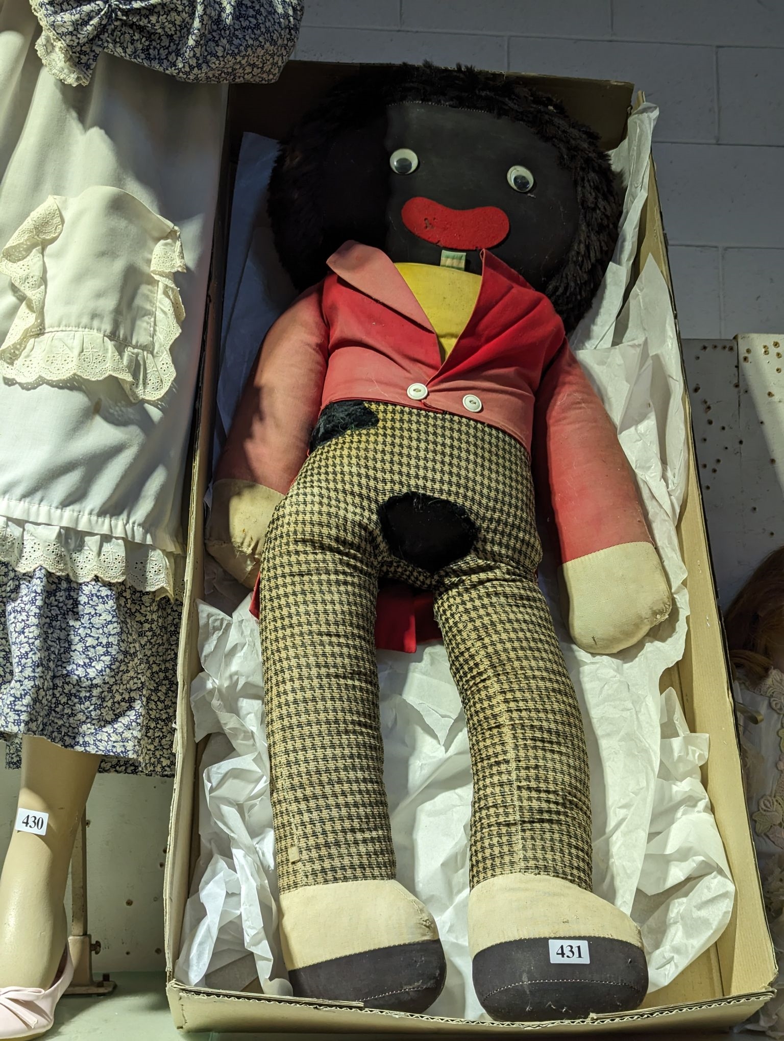 Unknown | GIANT GOLLY DOLL | MutualArt