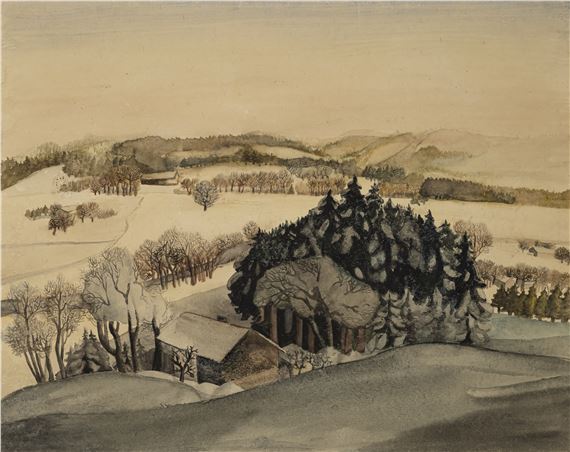 Erna Dinklage | Landscape (1895) | MutualArt