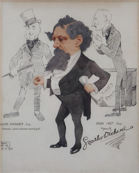 Amos Ramsbottom | Charles Dickens (1913) | MutualArt