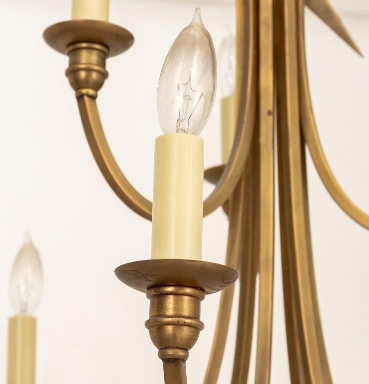 Ceiling | Mid-Century Modern Style Two-Tier Chandelier | MutualArt