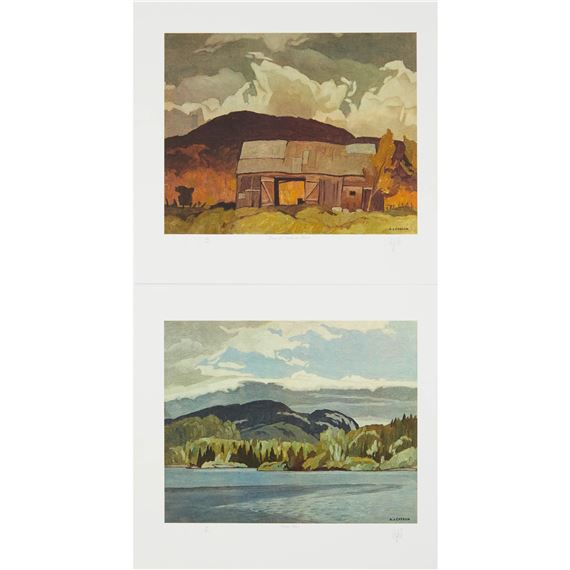 Alfred Joseph Casson | BARN AT POINT AU CHENE; CASSON LAKE, 2012 (2012 ...