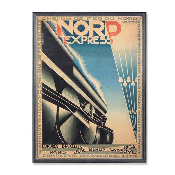 A.M. Cassandre | NORD EXPRESS (1927) | MutualArt