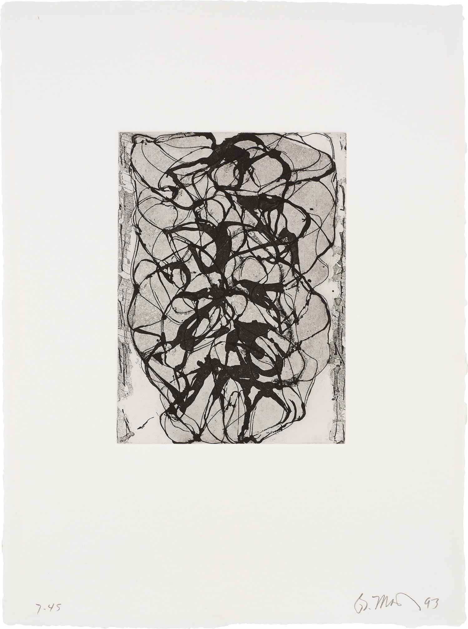 Brice Marden | Han Shan Exit (1992 - 1993) | MutualArt