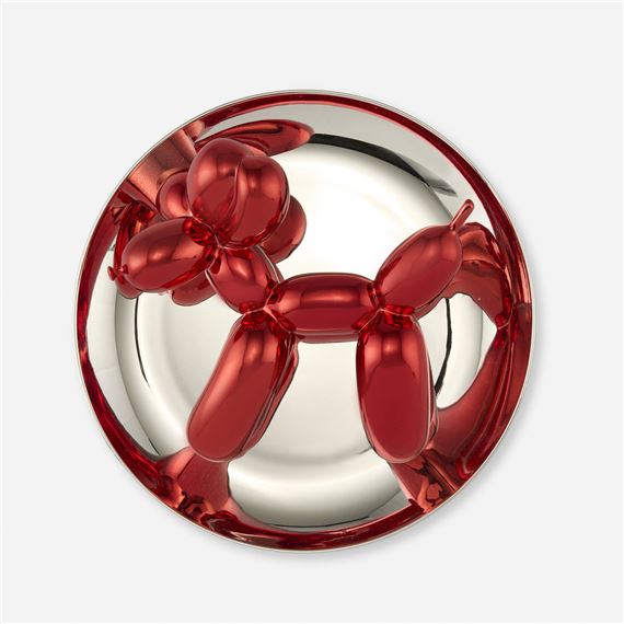 Jeff Koons | Red Balloon Dog (1995) | MutualArt