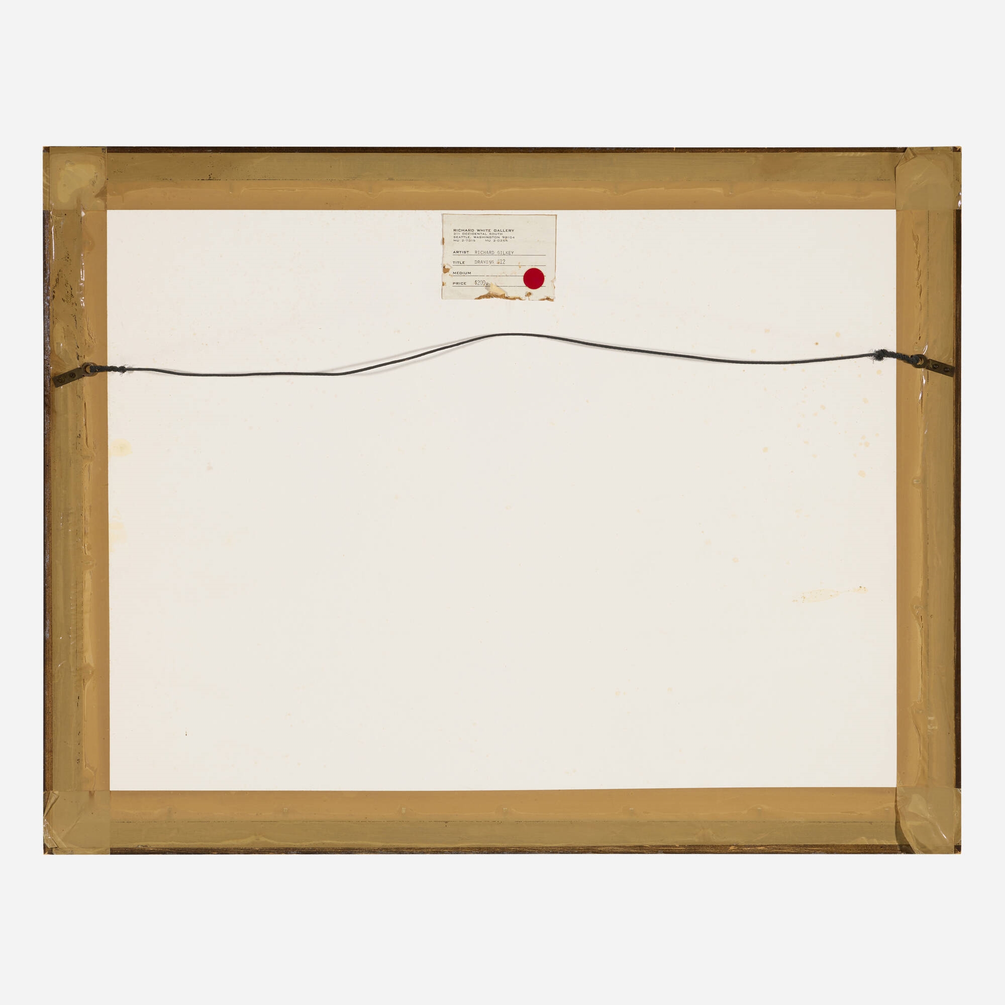 Richard Gilkey | Drawing #12 (Circa 1965) | MutualArt