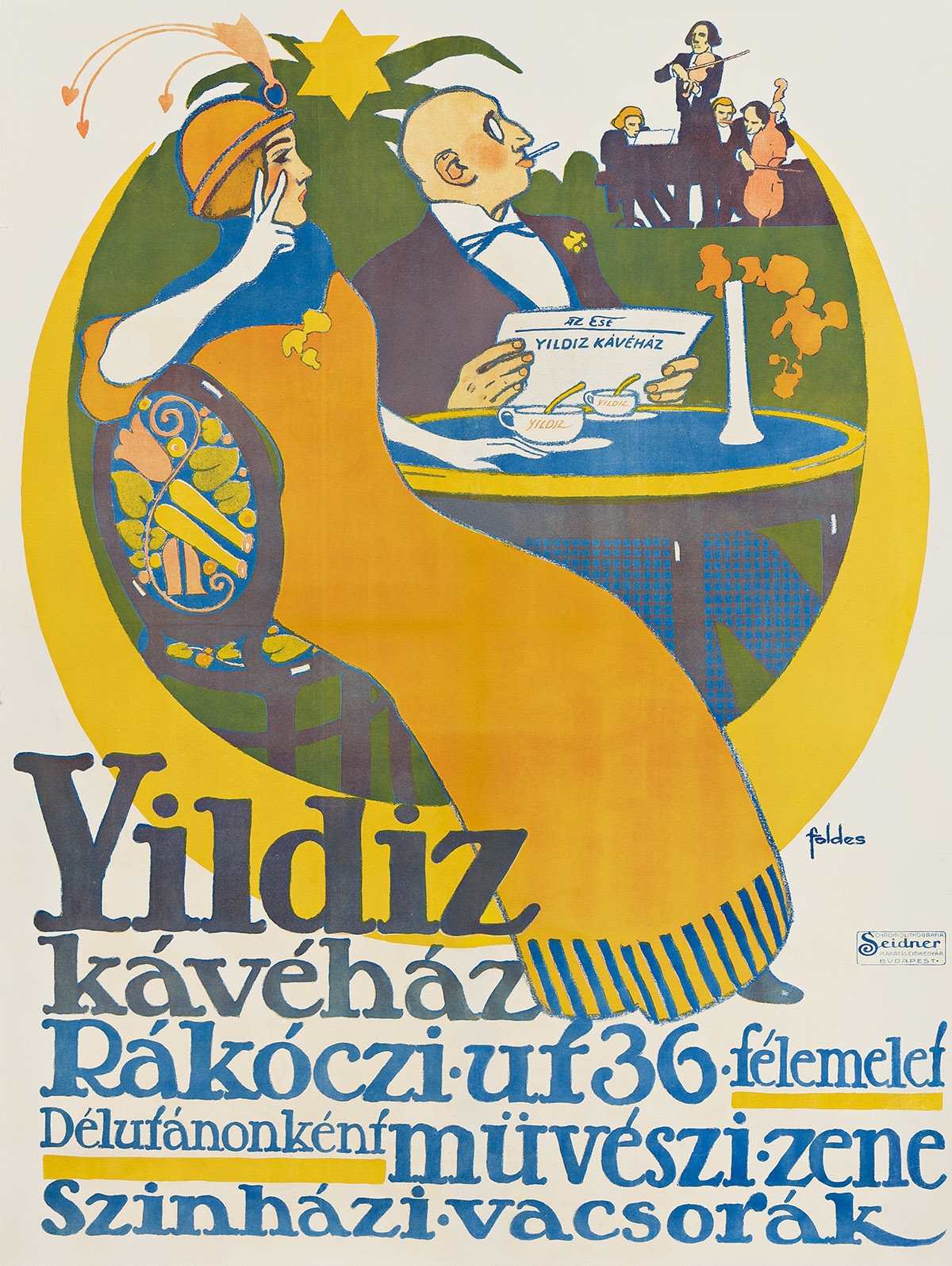 Imre Foldes | YILDIZ KÁVÉHÁZ. | MutualArt