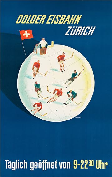 Franco Barberis | DOLDER EISBAHN ZÜRICH. 1939. (1939) | MutualArt
