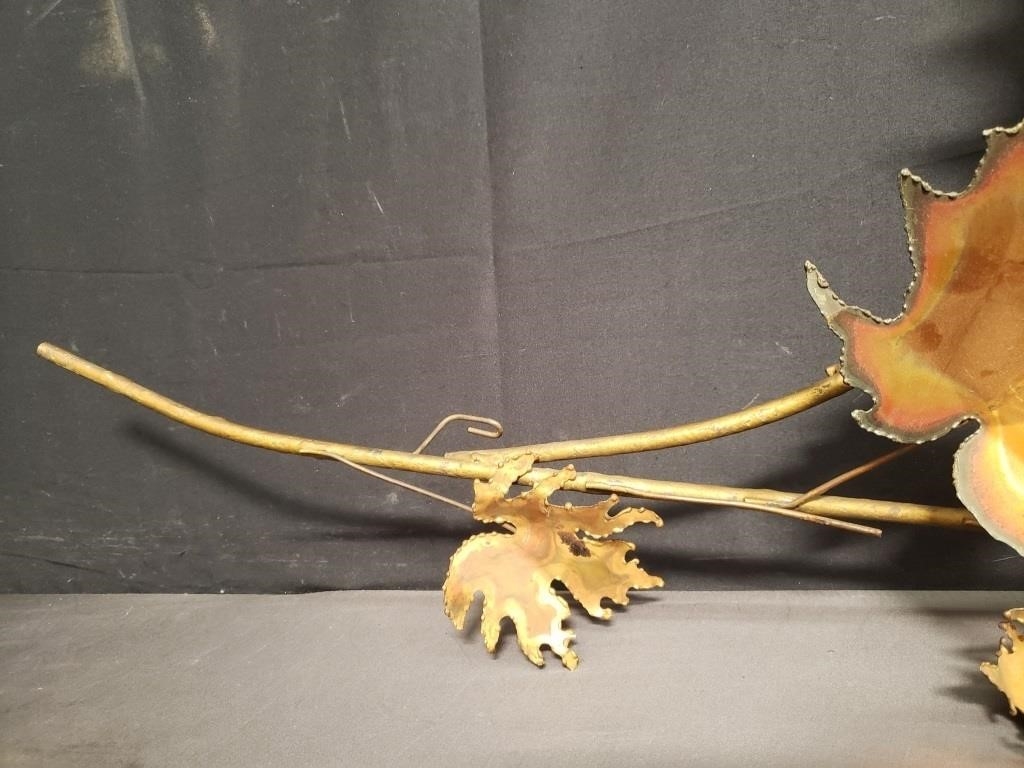 Curtis Jeré | Vintage Curtis Jeré-style brutalist maple leaf | MutualArt