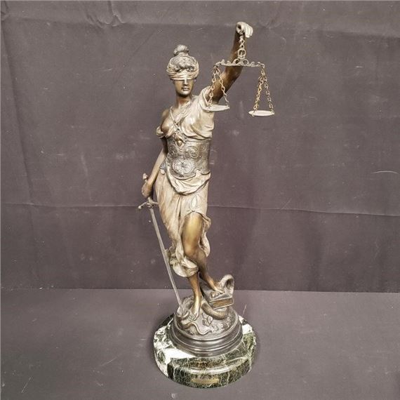 Alois Mayer | by Alois Mayer Themes Goddess of justice AM | MutualArt