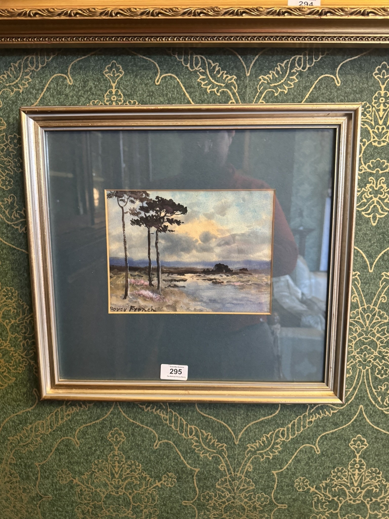 William Percy French | Percy French Bogland Scene Watercolour, mounted ...