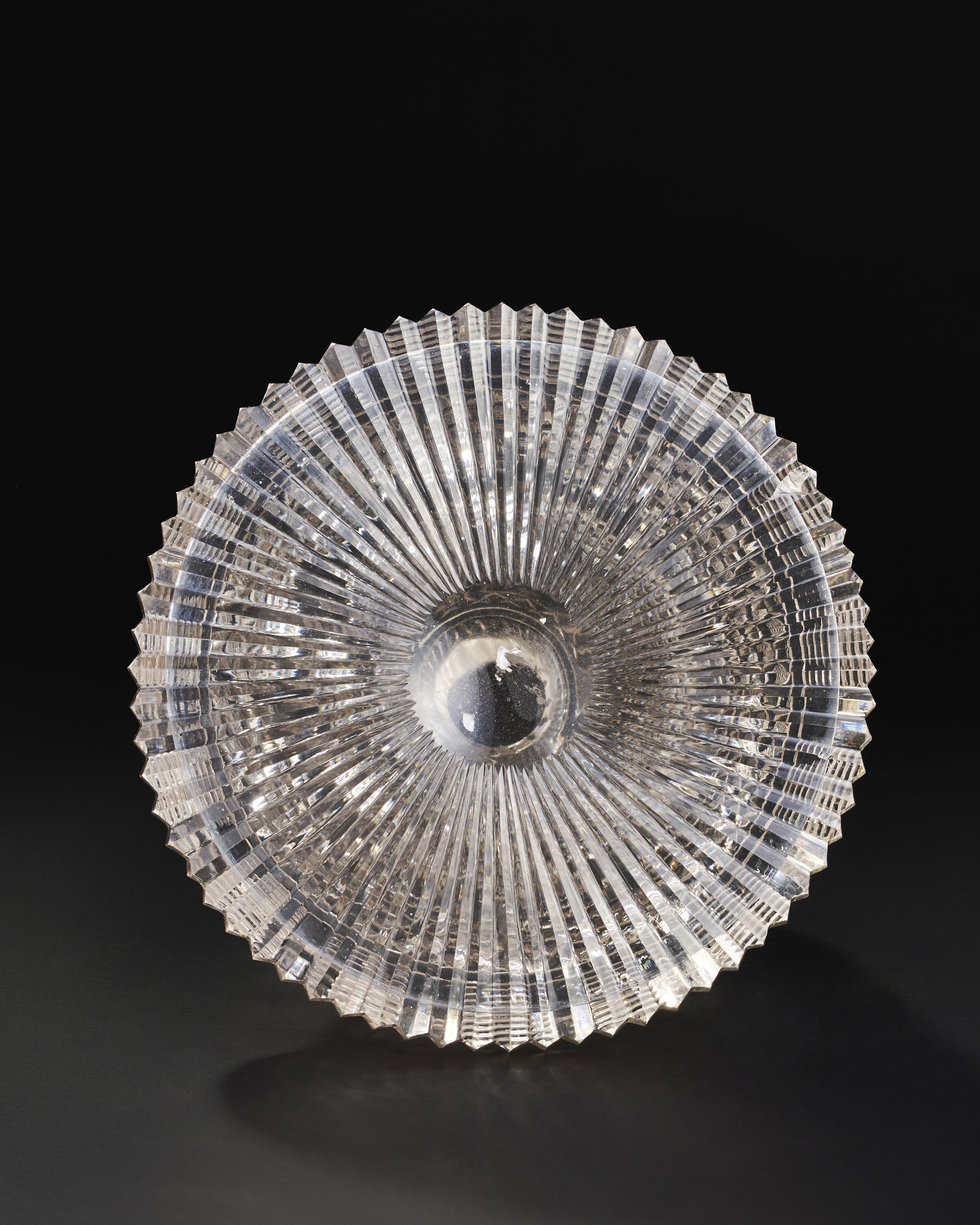 Large | A LARGE OSLER CUT GLASS HUQQA BASE FOR THE INDIAN MARKET, 19TH ...