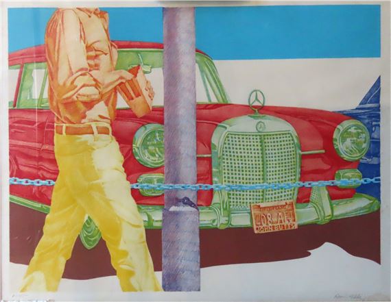 Don Eddy | RED MERCEDES | MutualArt