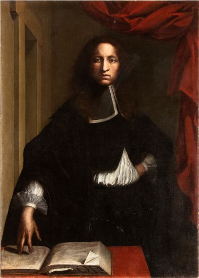 Florentine School, 17th Century | Portrait of a lawman with book ...
