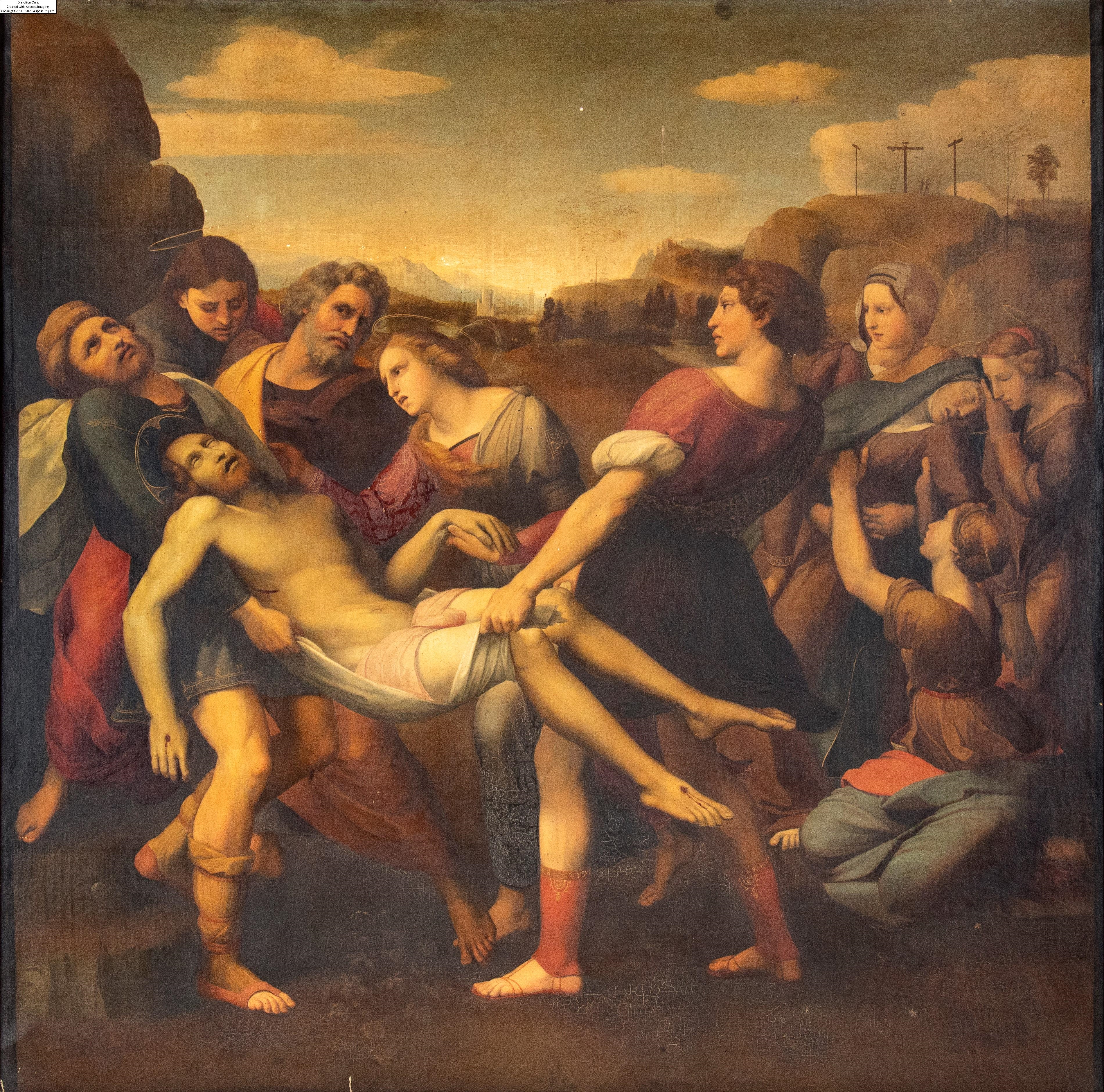 Raffaello Sanzio | The Deposition, XVIII secolo | MutualArt