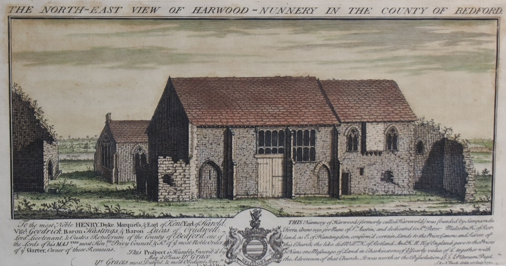 Samuel Buck | The North-east view of Harwood-Nunnery in the County of ...