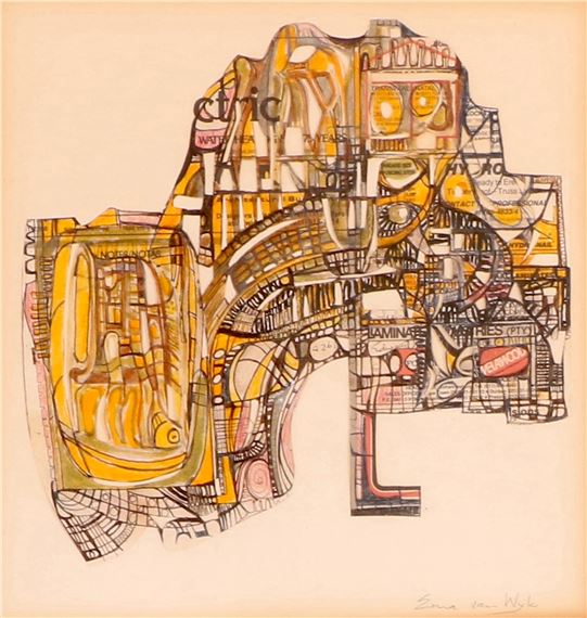 Erna van Wyk | ABSTRACT COMPOSITION | MutualArt