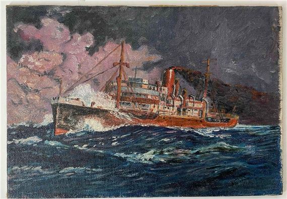 Paul W Haasis | Tramp Steamer | MutualArt