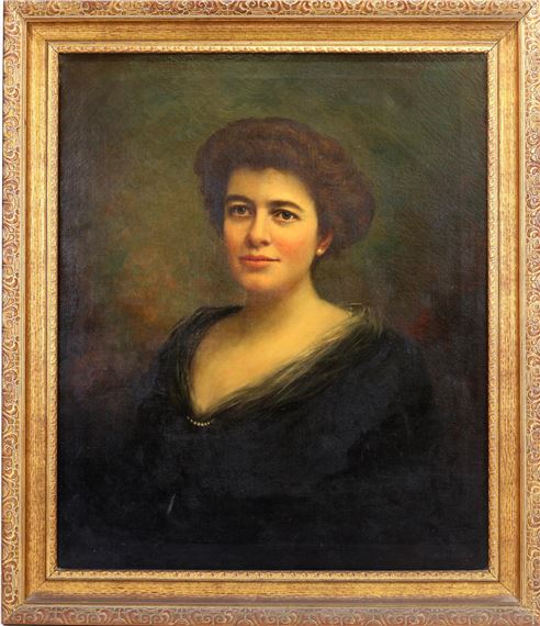 Nathan Miller | Portrait of a woman (1915) | MutualArt