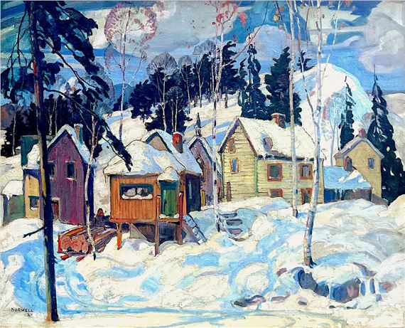 Graham Norwell | Gatineau Village (1924) | MutualArt