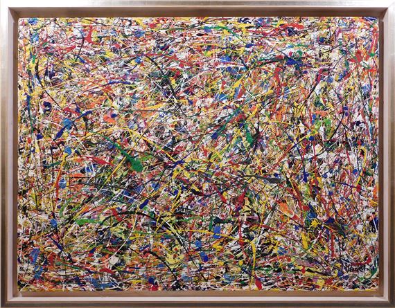 Jackson Pollock | Abstract Composition | MutualArt