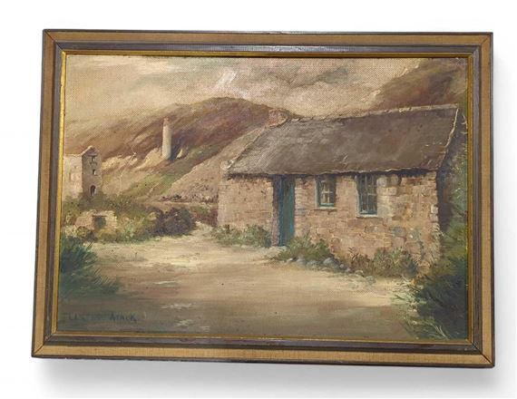Lester Atack | Cottage with min | MutualArt