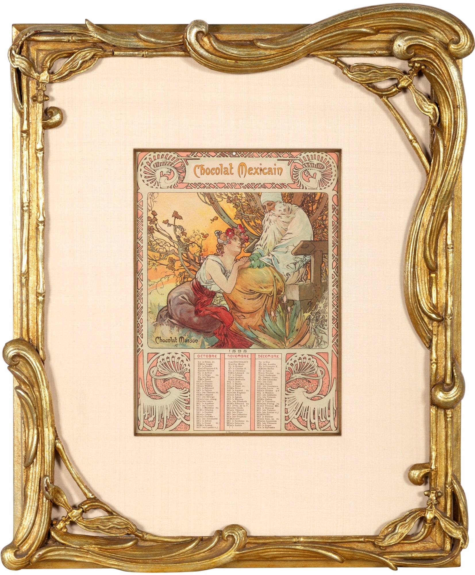 Alphonse Mucha | CHOCOLAT MASSON (1897) | MutualArt